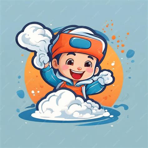 Premium Vector Powder Cartoon Vector Background