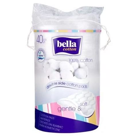 Dischete Demachiante Bella Bumbac Ovale 40 Buc Emag Ro