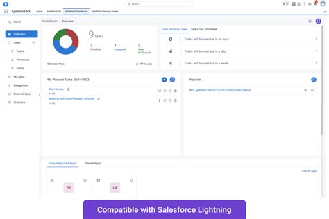 Modern Work Center Is Now Available On Salesforce AgilePoint NX Unleashed