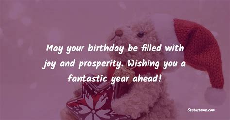 May Your Birthday Be Filled With Joy And Prosperity Wishing You A
