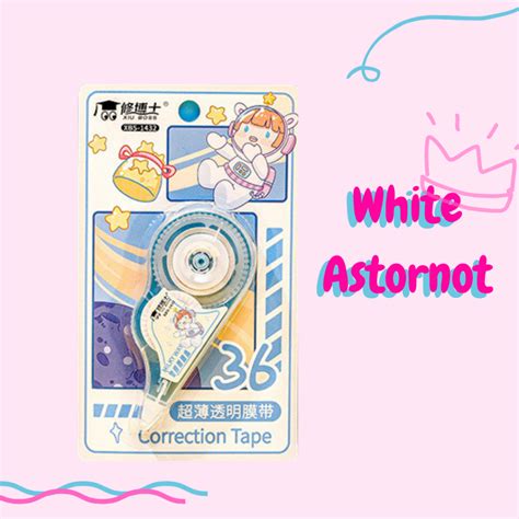 Jual Toper Tip Ex Correction Tape Tipe X Roll Pita Penghapus Pulpen