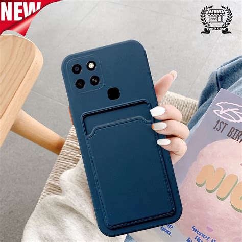 Case Slot Card Infinix Smart Pelindung Belakang Ponsel Pelindung Handphone Case Handphone