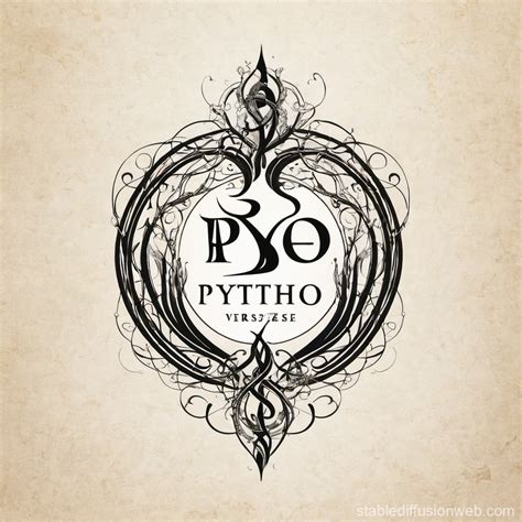 Python Verse Development Company Logo Stable Diffusion Online