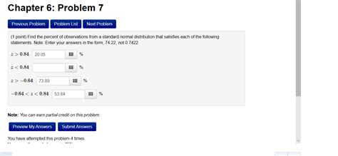 Solved Chapter 6 Problem 7 Previous Problem Problem List