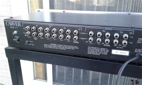carver c-1 preamp Photo #4125842 - US Audio Mart