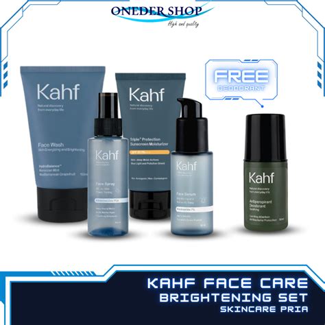 Jual Kahf Face Care Brightening Epic Free Deodorant Brightening