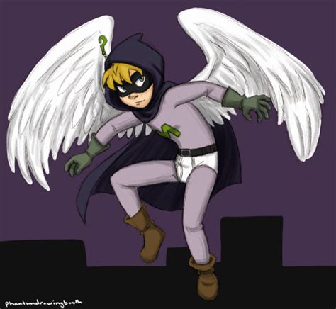 Mysterion With Angel Wings As Requested By Anon Ninja Master Angel Fan Art