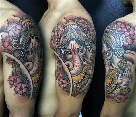 90 Ganesh Tattoo Designs For Men Hindu Ink Ideas