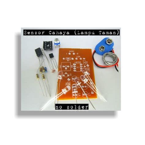 Jual Rangkaian Kit Sensor Cahaya Ldr Kab Bekasi Kit Elektronik