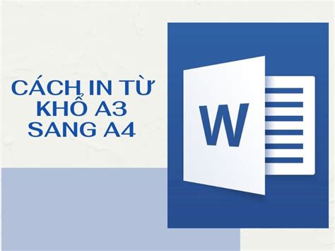 Hướng dẫn cách in a thành a bằng cách sử dụng tính năng thu nhỏ săn lều