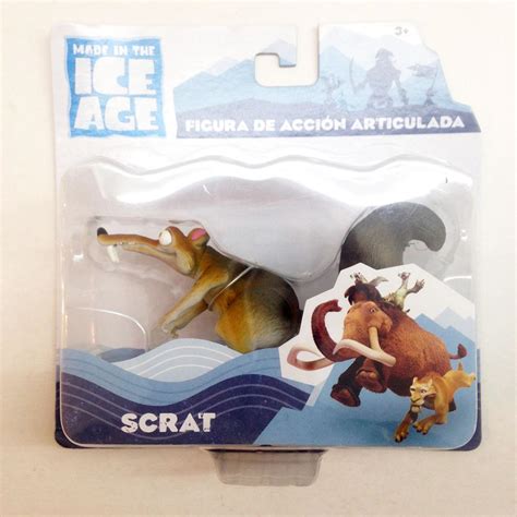 Ice Age Scrat Action Figure Articulated Toy Rare Last One New Free