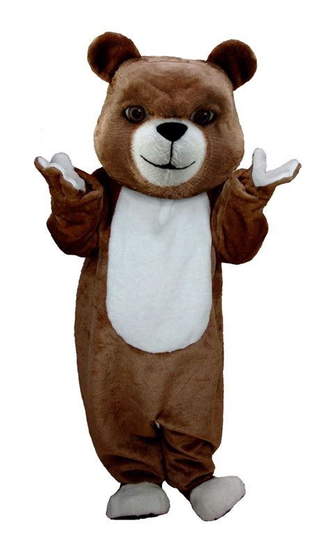 Papa Brown Bear Mascot Thermolite Mascot One Size Fits