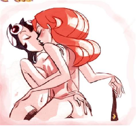 Rule 34 2girls Barbara Gordon Batgirl Batman Series Catwoman Dc