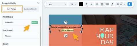 How To Easily Create Dynamic Fields Visme Help Center