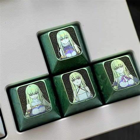 Stylish Cc Keycaps Code Geass For Anime Fans Kawaiikeycaps