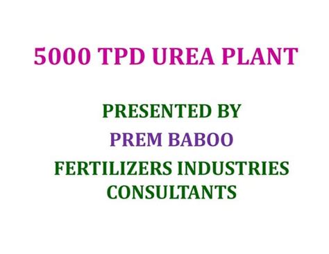 Urea Process Flow Diagram Pdf