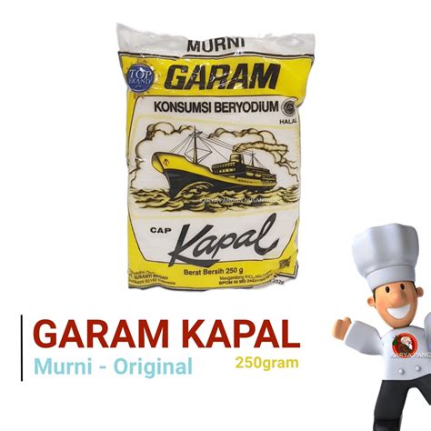 Jual GARAM CAP KAPAL GARAM BERYODIUM CAP KAPAL GARAM MEJA GARAM KAPAL GR Shopee Indonesia