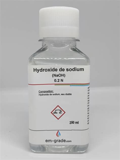 Sodium Hydroxide Solution 2 Moll 2 N Em Grade