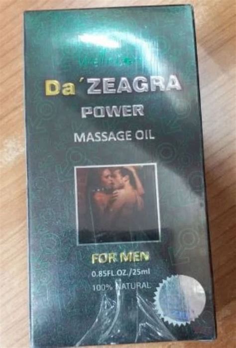Da Zeagra Power Massage Oil Gender Unisex Packaging Size 30 Ml At