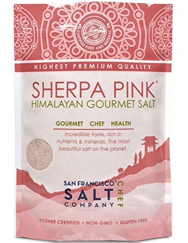 Sherpa Pink Gourmet Himalayan Salt 5lbs Extra Fine Grain Incredible