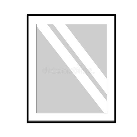 A Simple Mirror Illustration That I Made Stock Illustration Illustration Of Simple Mirror