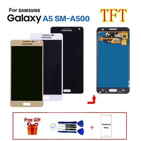 Tft For Samsung Galaxy A5 Sm A500f Lcd Display Screen Replacement For