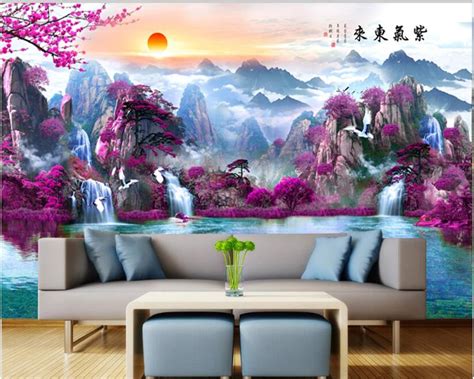 Beibehang Zel Moda G Zel Dekoratif Boyama Slayt Papel De Parede 3d