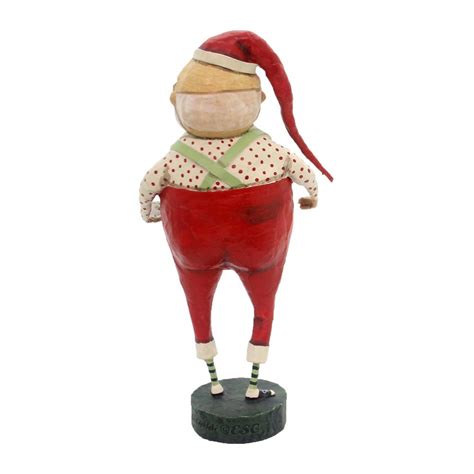 Lori Mitchell Christmas Collection Mr Claus Figurine Sparkle Castle