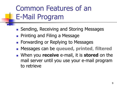 Ppt Basic Communication On The Internet E Mail Powerpoint