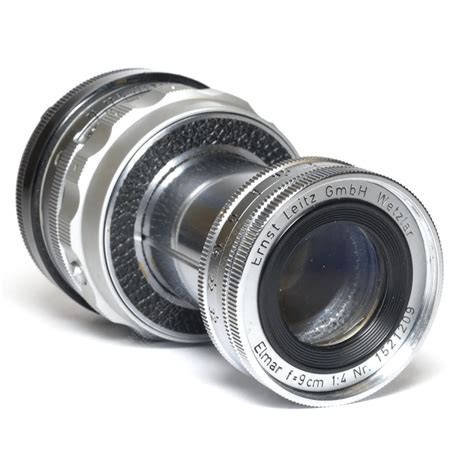 Leitz Elmar 9cm F4 M And Keeper Case [clearance]