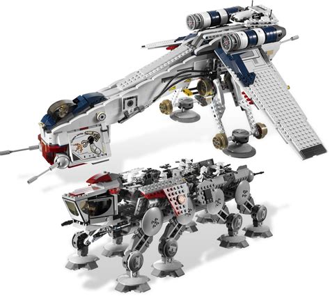 10195 LEGO Star Wars Republic Dropship With AT OT Walker Klickbricks