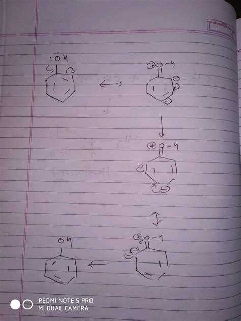 Cyclohexanone Resonance Structures