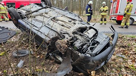 Dachowanie Samochodu Na Drodze Powiatowej Lubawa Rumienica Lubawa E Lubawa