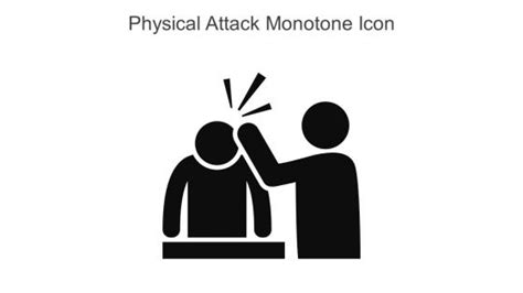 Physical Attack Icon Powerpoint Presentation And Slides Ppt Powerpoint
