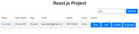 GitHub Pk Pawan React Demo CRUD Operation In React Js