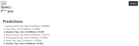 build speech toxicity checker using tensorflow js mlk machine