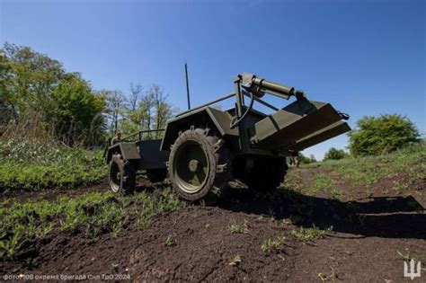 Військові випробували українські наземні дрони Махно фото — Зброя