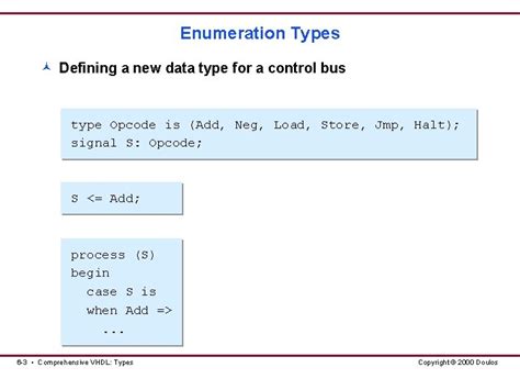 Comprehensive Vhdl Module Types November Types