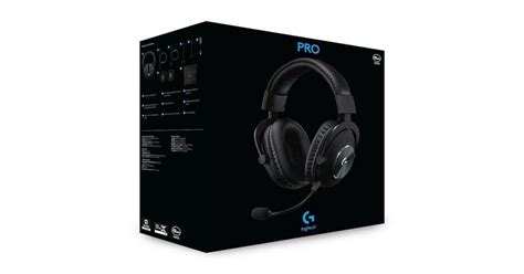 Logitech Pro X Gaming Wired Headset Dts X Surround Sound With Advance Sound Card