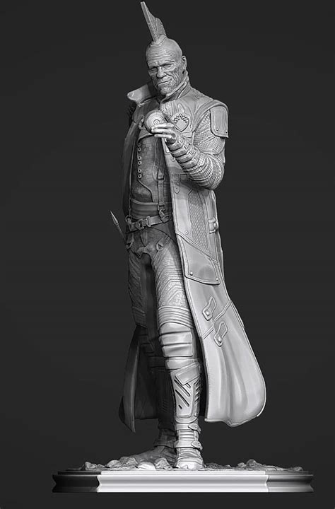 Yondu Udonta 3d Model By 3dprintingdesigner