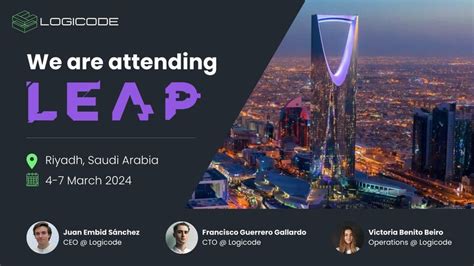 logicode on linkedin leap2024 techevent innovation