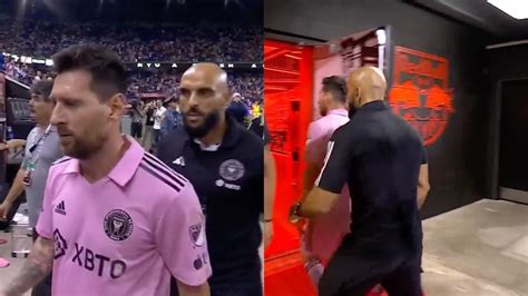 Video Lionel Messi In Ständiger Manndeckung Vom Bodyguard