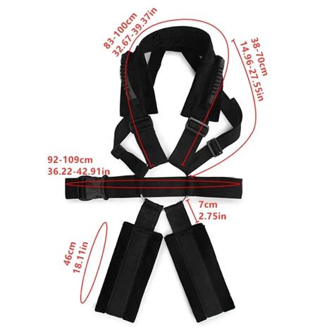 Upgraded Bondage Gear Restraint Swing Adjustable Spreader