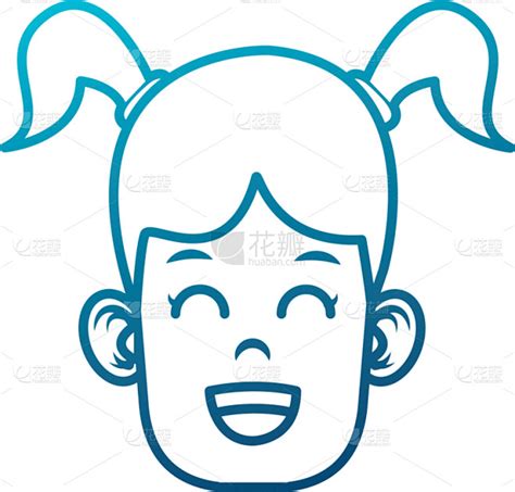 女孩 可爱的 卡通 人 女人 性格 自然美 时尚 图像 矢量