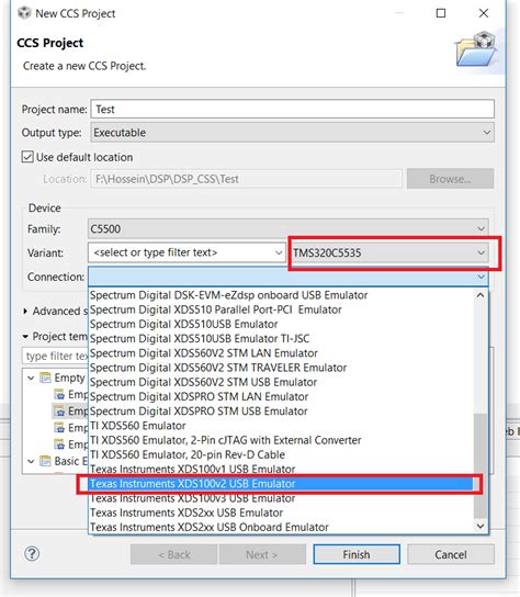 ccs tms320c5535 can not connect to hardware processors forum