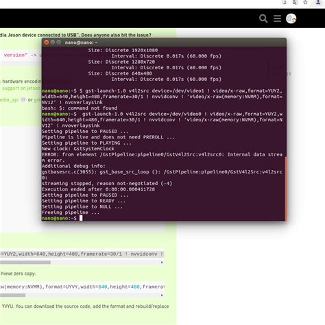 Usb Camera Not Working On Jetson Nano Jetson Nano Nvidia Developer