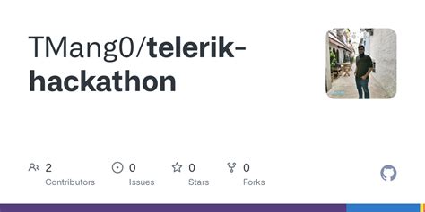 github tmang0 telerik hackathon