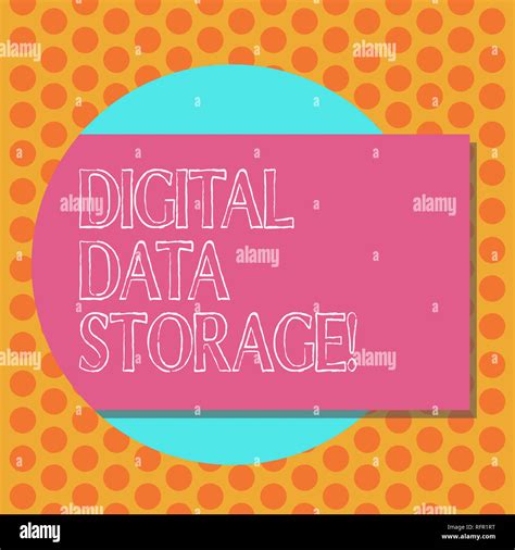 Writing Note Showing Digital Data Storage Business Photo Showcasing