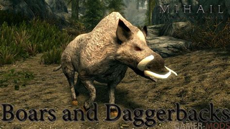Кабаны и Шипоспины Boars And Daggerbacks Живность I Существа Tes