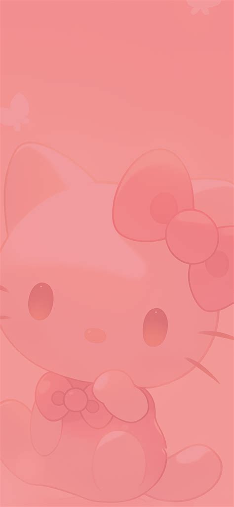 Dreamy Pastel Hello Kitty Butterfly Glow Wallpapers Kawaii Vibes